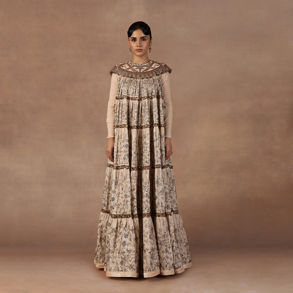 Almond Ivory Dress | EAST