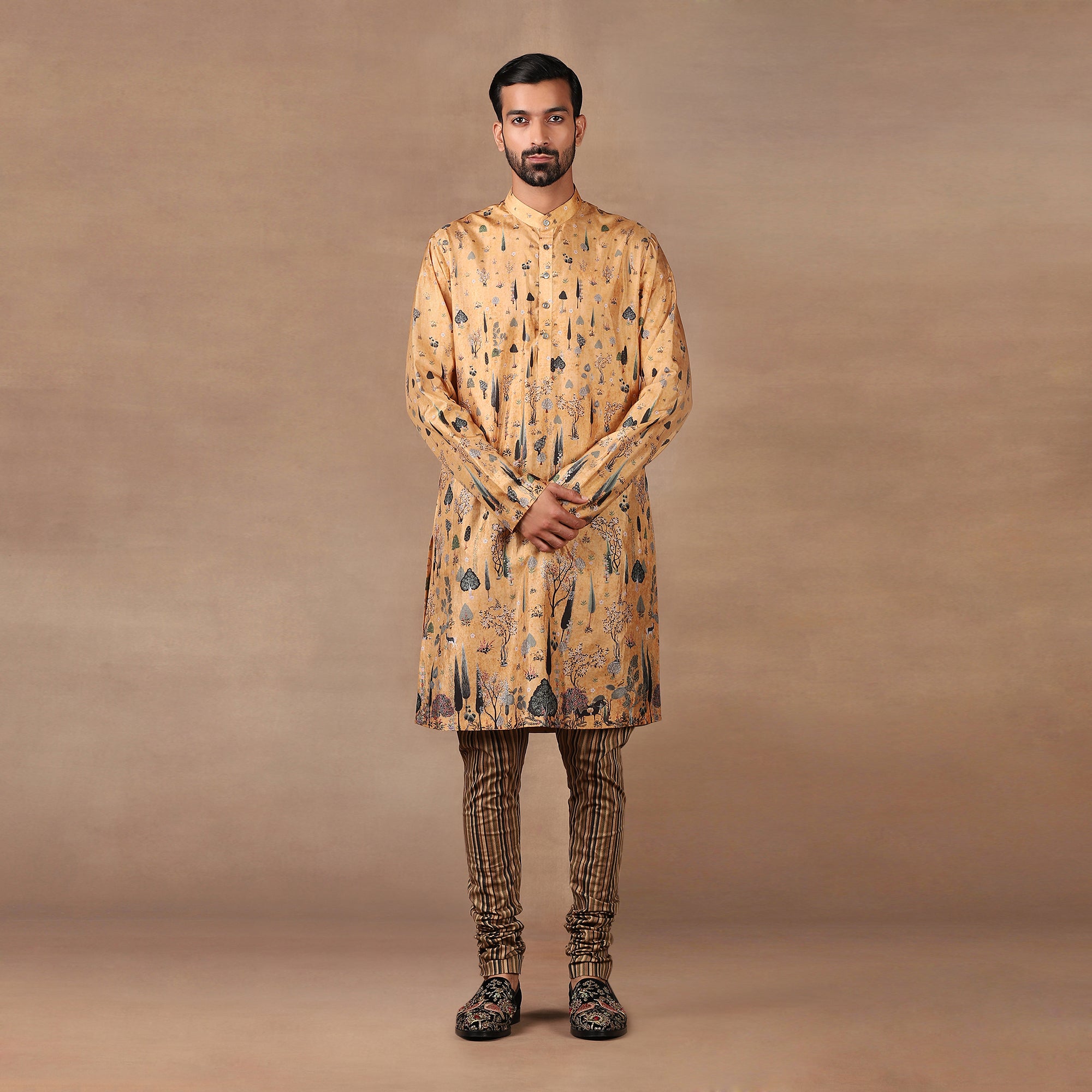 Amber Yellow Kurta Set | MURAQQA