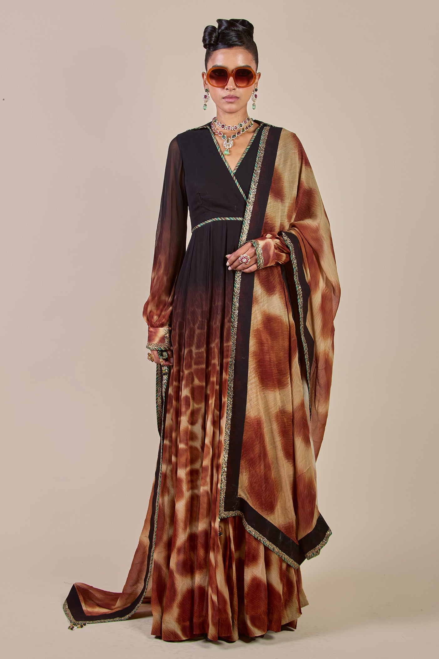 Giraffe Print Stole | CHHĒ