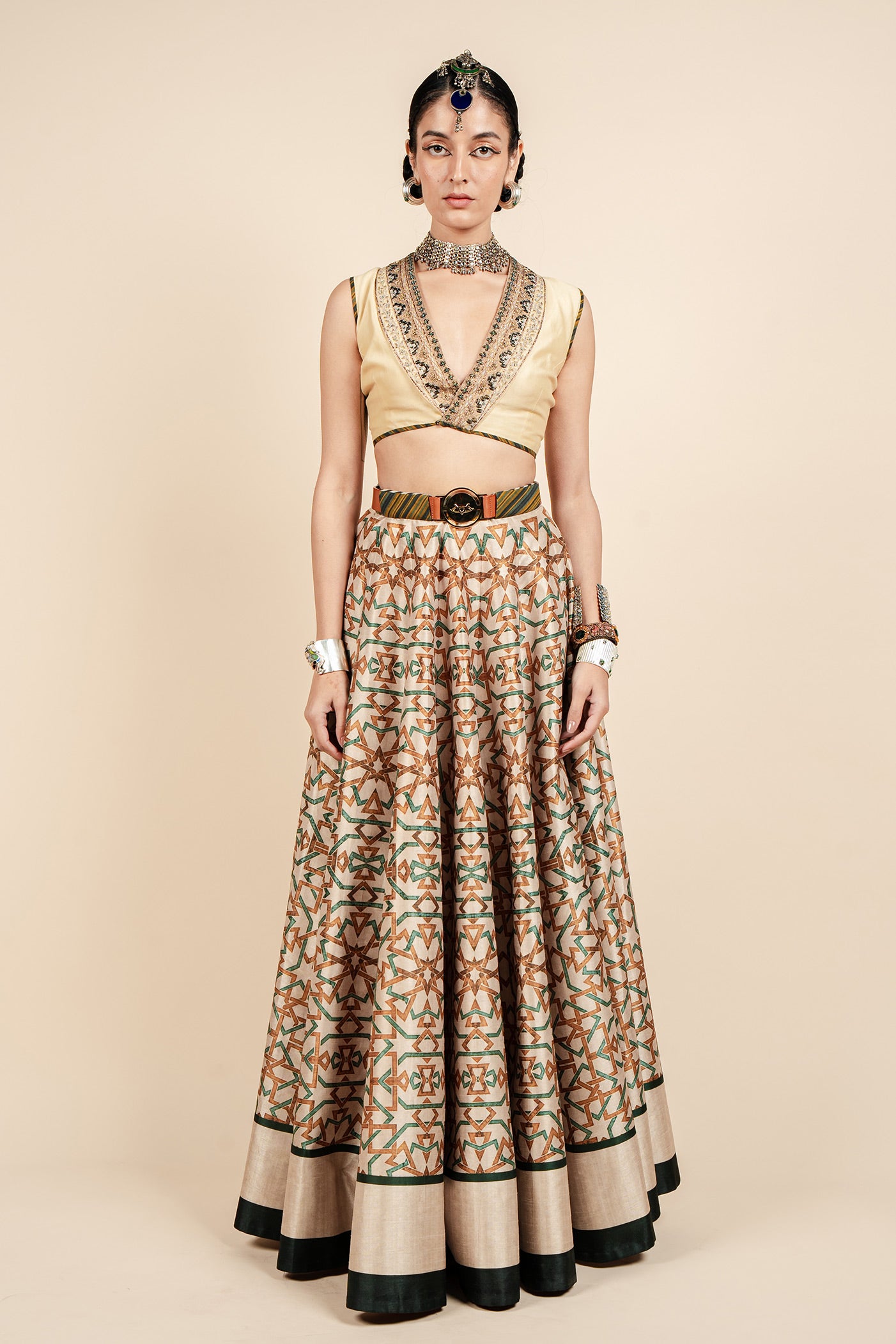Crème Ivory Skirt Set | CHAR