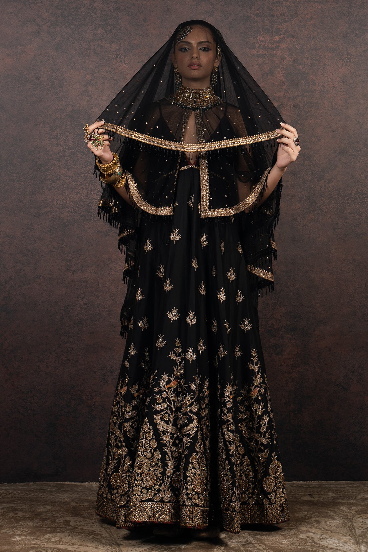 Luxury Designer Veil for Indian Bride | JJ Valaya
