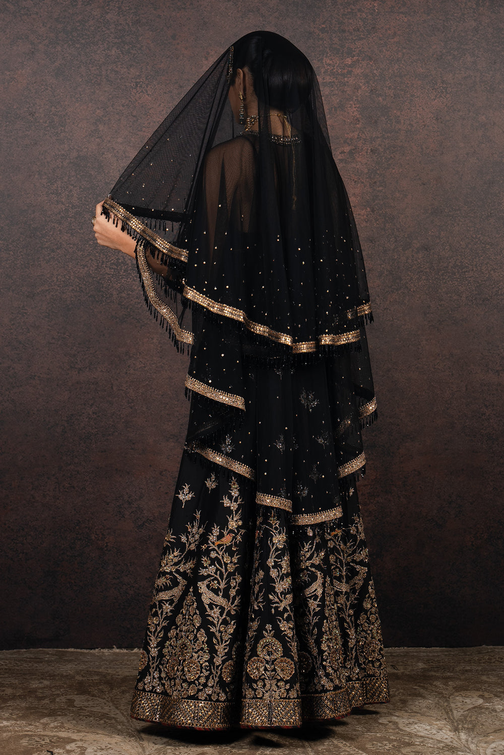 Luxury Designer Veil for Indian Bride | JJ Valaya